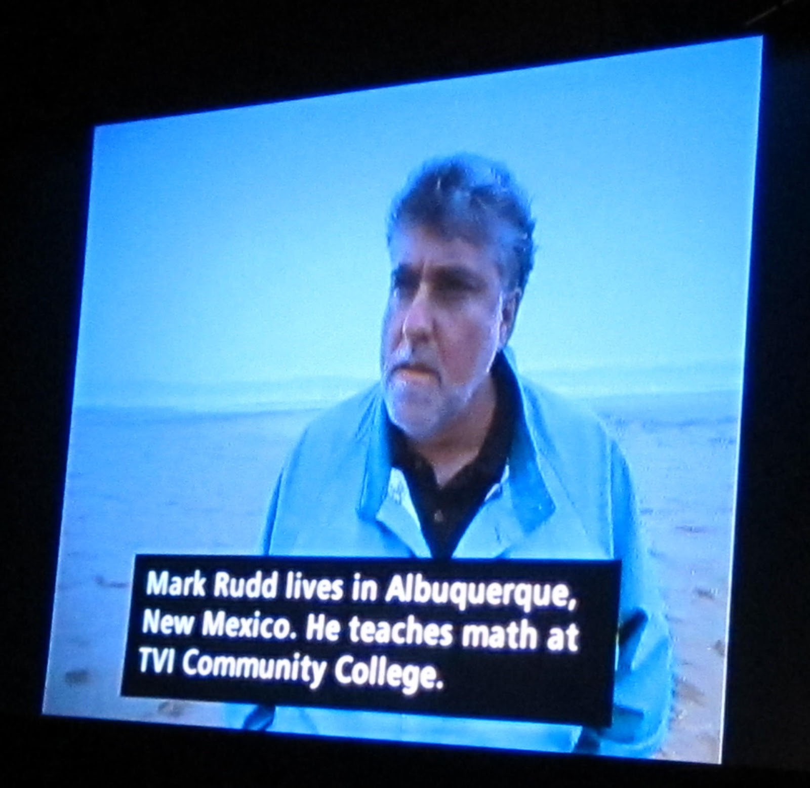 Mark Rudd Appearance Highlights April Film Series Event